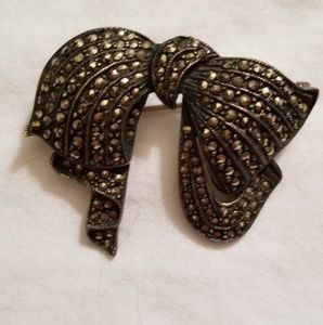 Judith Jack | Jewelry | Vintage Sterling Judith Jack Marcosite Brooch ...